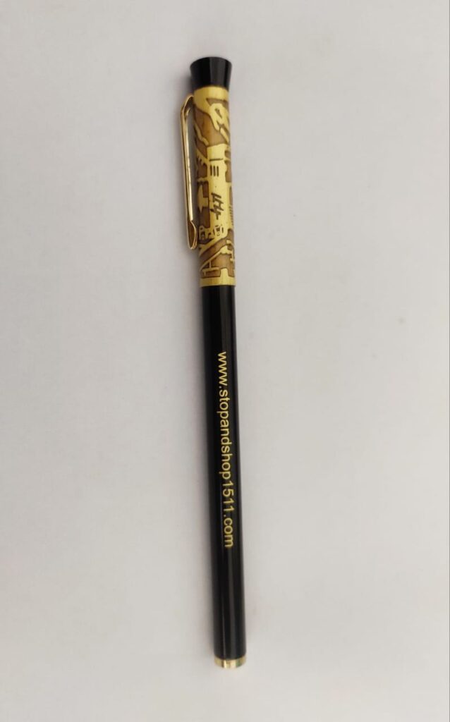 Customized Magnet Cap Ball Pen With Name Engraving
